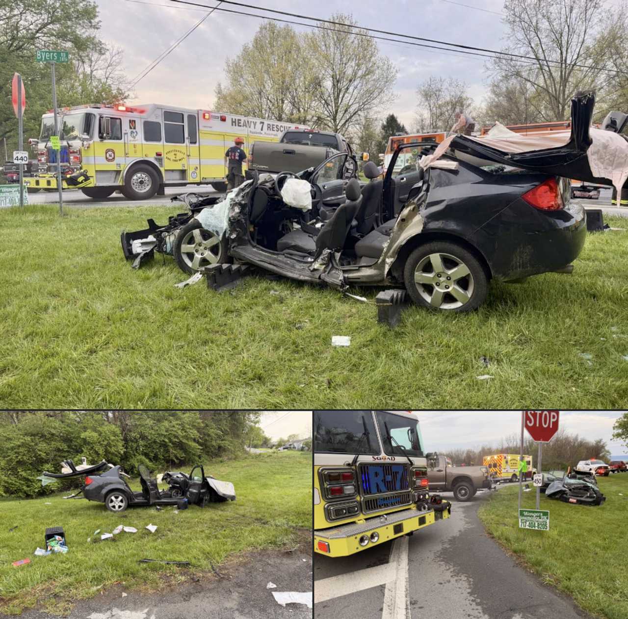 Head-on crash with entrapment closes Black Gap Road, patient airlifted ...