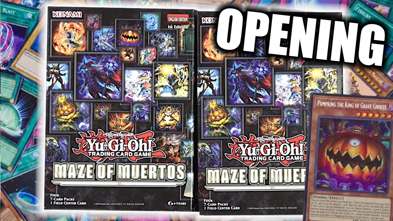 Opening new Maze of Muertos mini box from Walmart