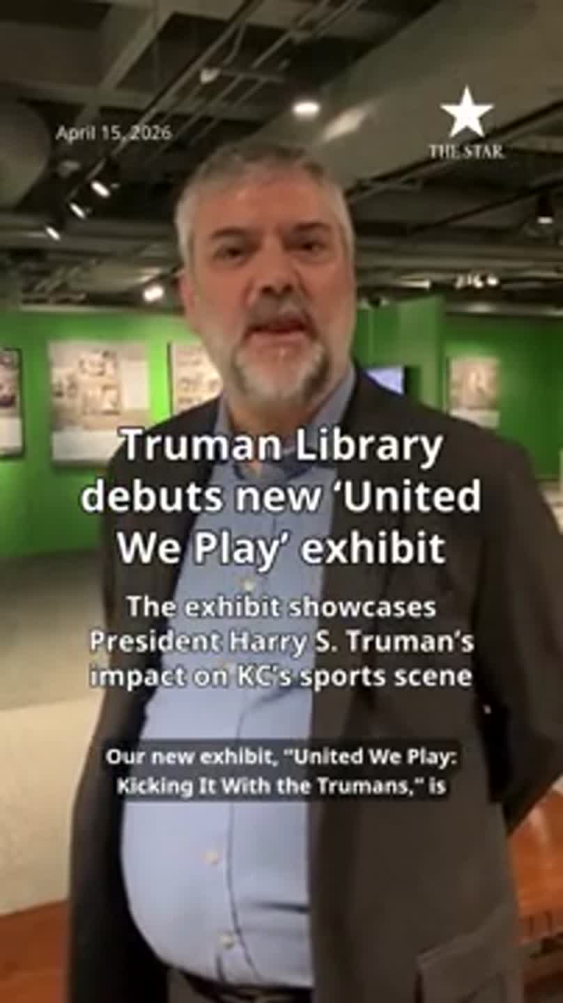 Truman Library debuts new 'United We Play' exhibit