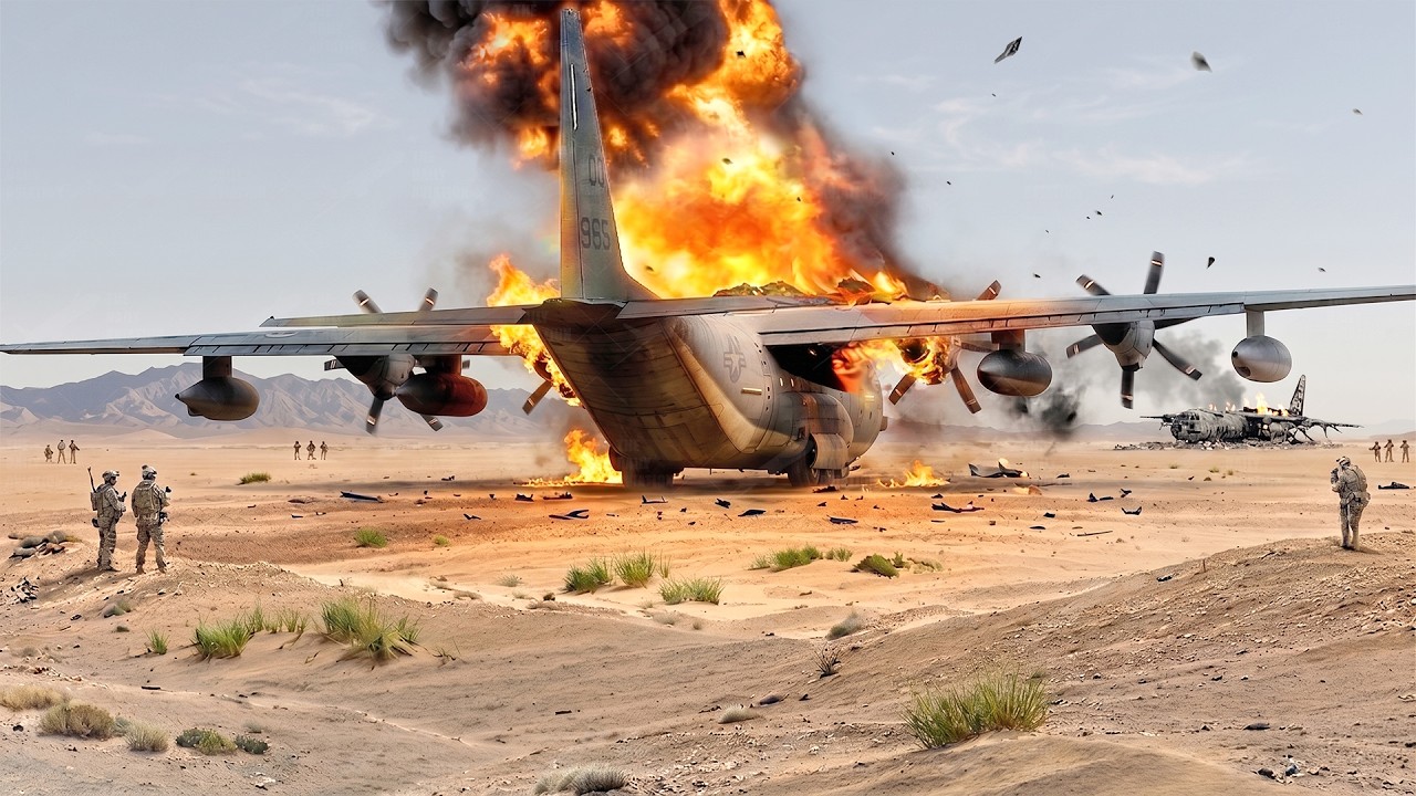 How the US is destroying its own massive C-130s in the middle of nowhere