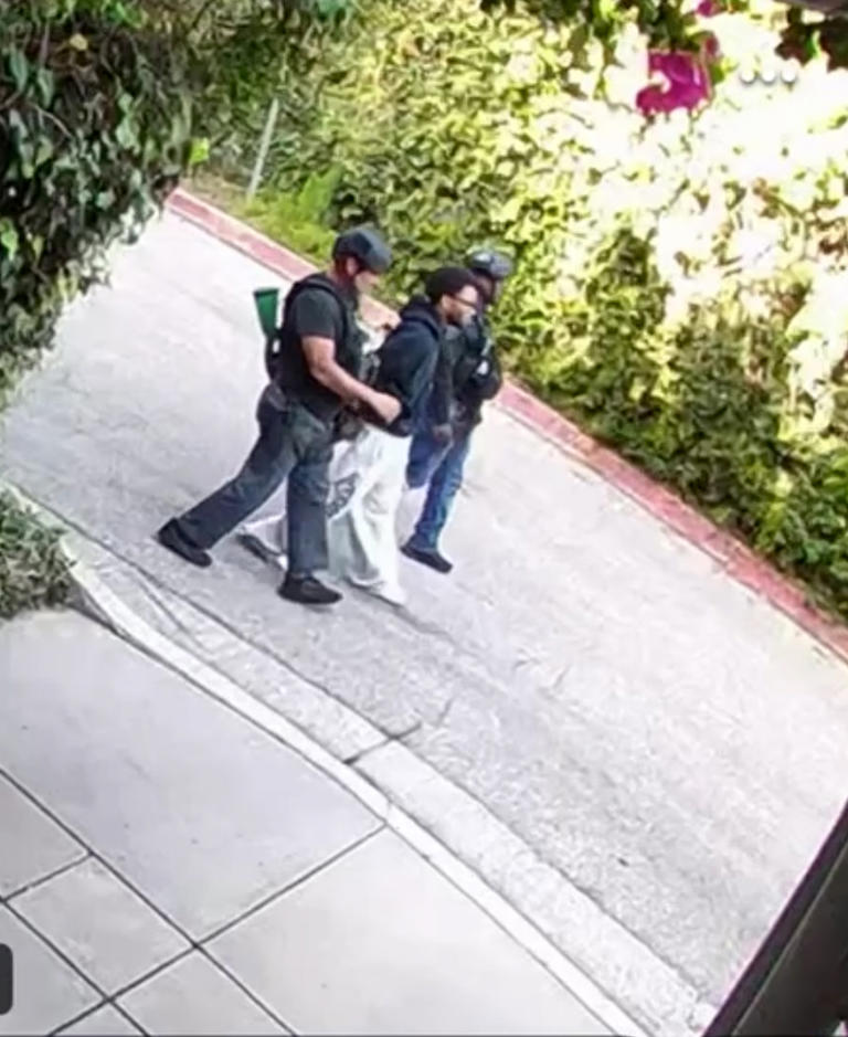Footage shows D4vd arrested surrounded by gun-wielding cops