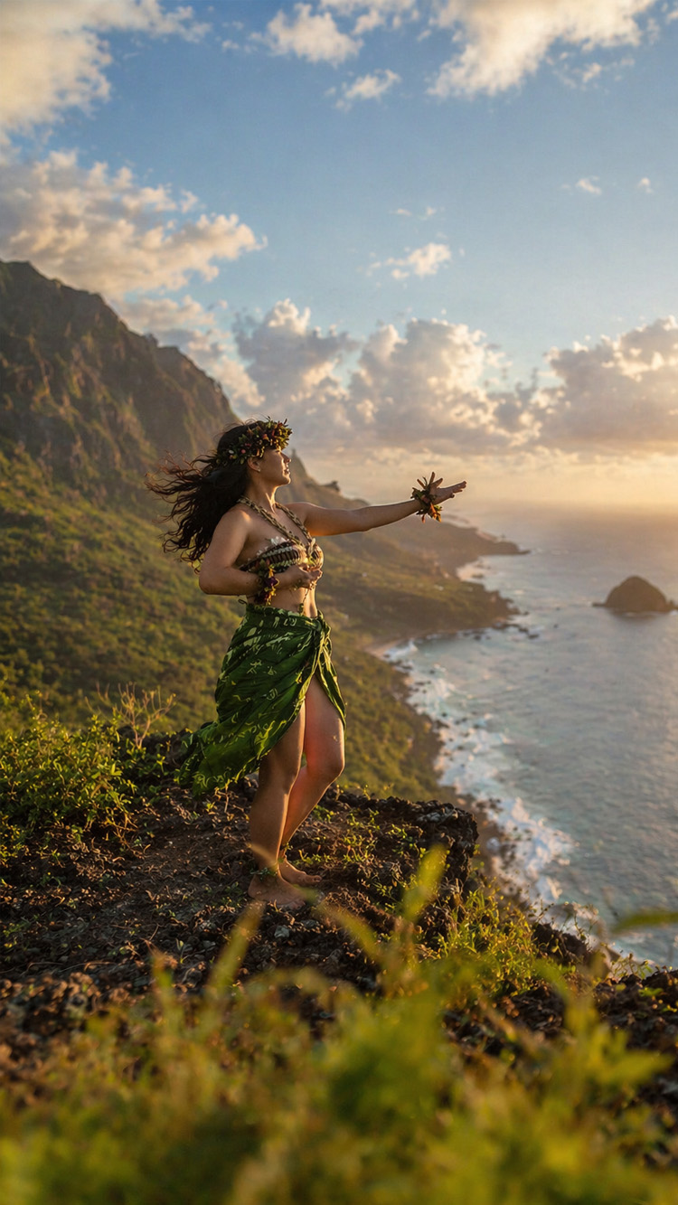 Island adventure inspired by Moana shows action