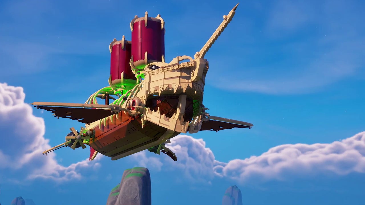 LEGO Fortnite Odyssey - Official Soaring Skies LEGO Pass trailer