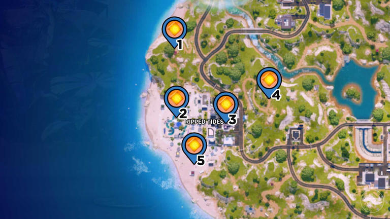 All chaos cube locations in Fortnite Chapter 7 Season 2