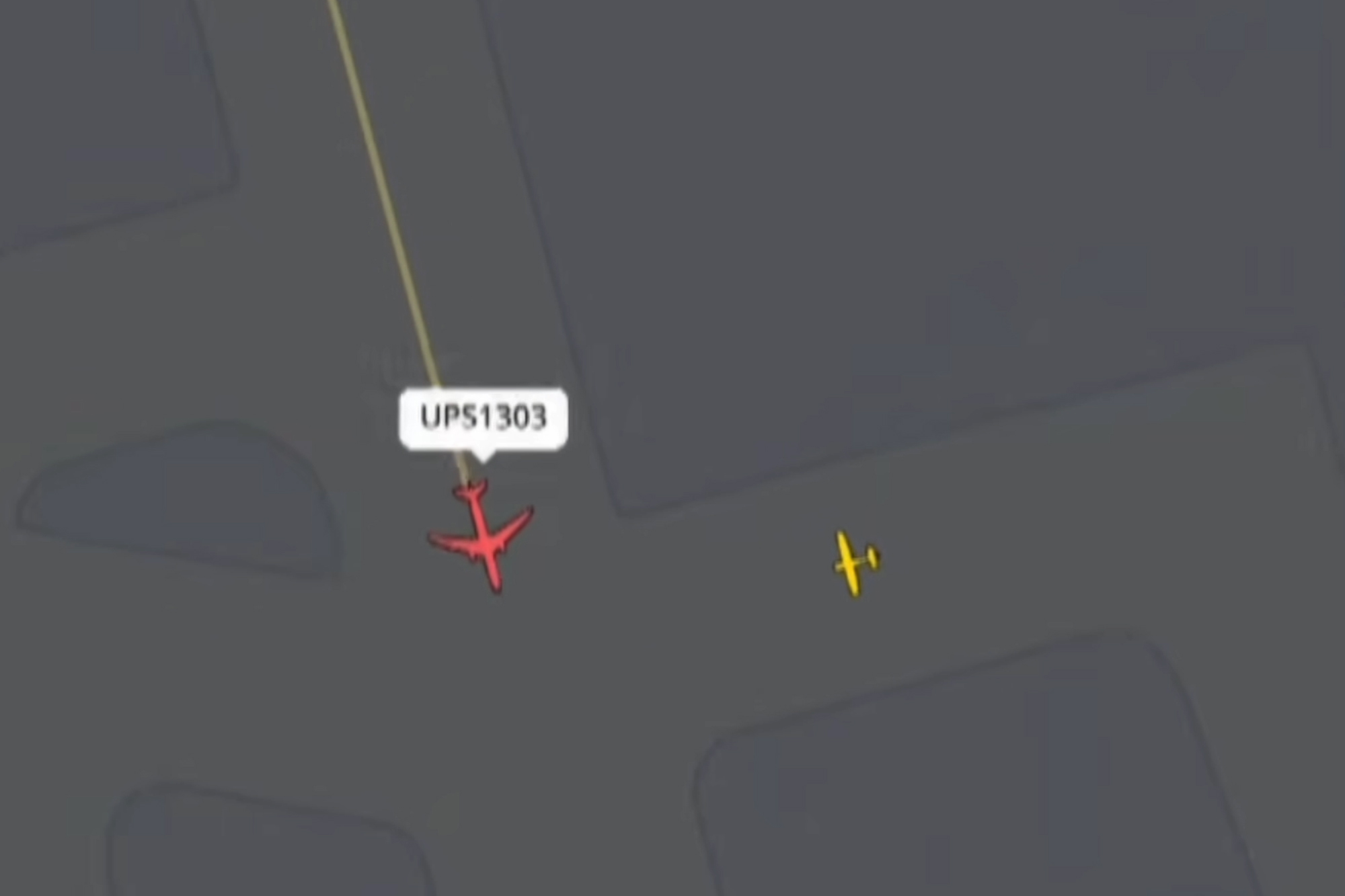 UPS jet has near miss with plane at same Kentucky airport where 14 were ...