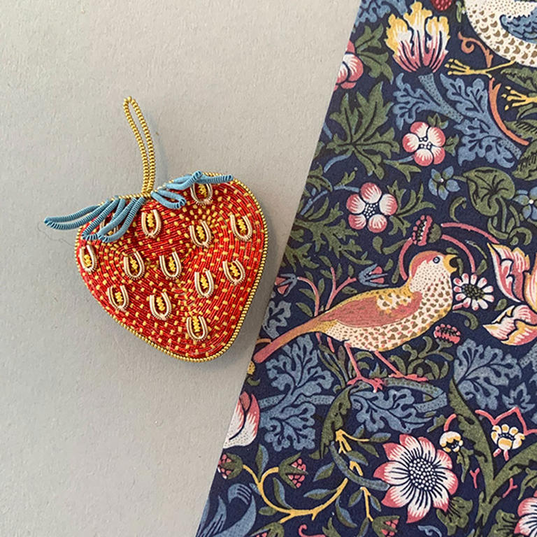 Discover the craft of metal thread embroidery at this unique Eastbourne ...