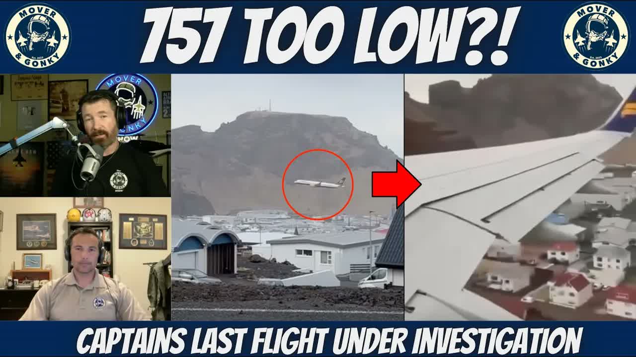 Icelandair 757 low pass over town - what happened?