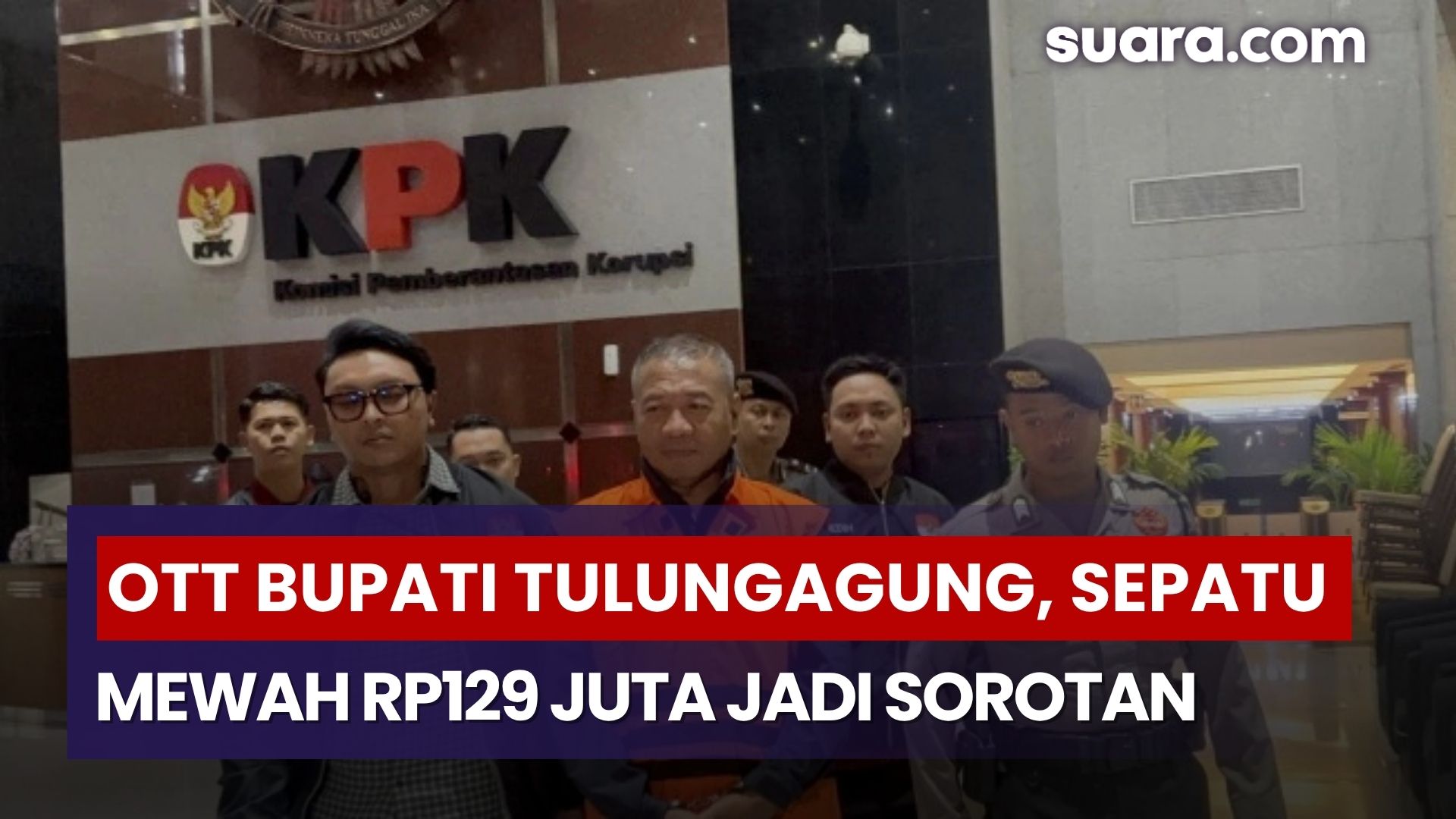 OTT Bupati Tulungagung, sepatu mewah Rp129 juta jadi sorotan