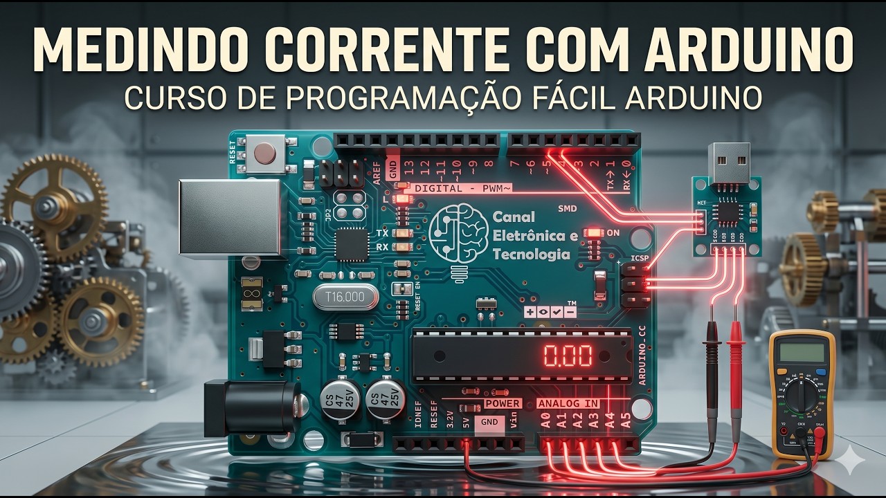 Medindo corrente com Arduino sem sensores