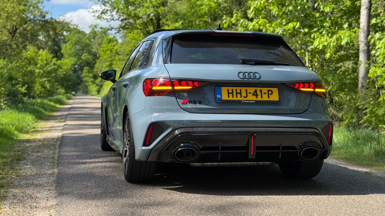 Audi RS3 acceleration and high speed test