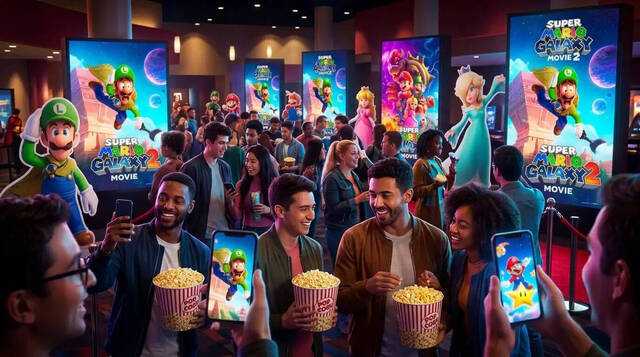 Will the Super Mario Galaxy movie outperform its predecessor at the box ...