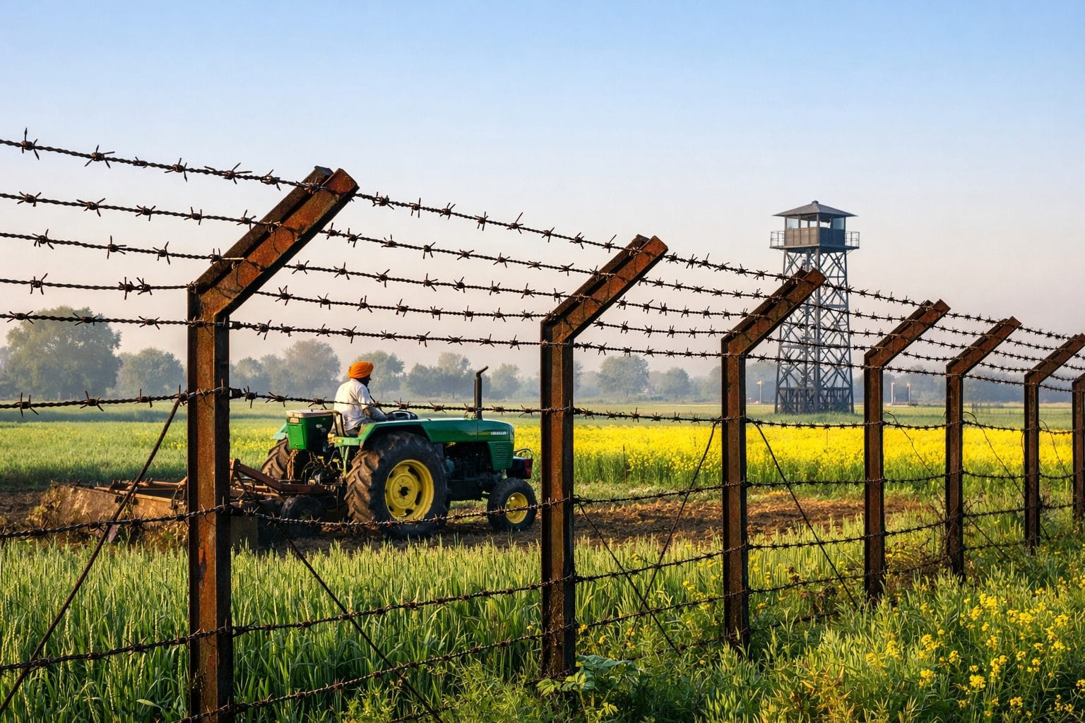 Punjab: भारत-पाकिस्तान सीमा पर कंटीली तार खिसकाने के लिए केंद्र का ...