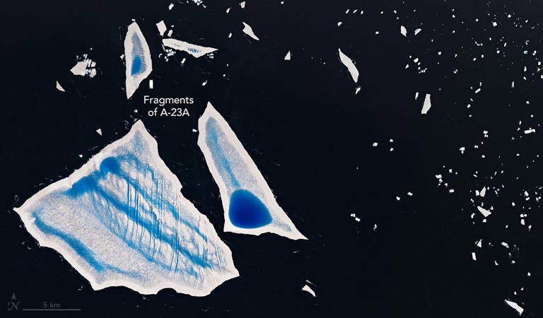 Farewell A-23A: World’s oldest iceberg finally dies after 40 years