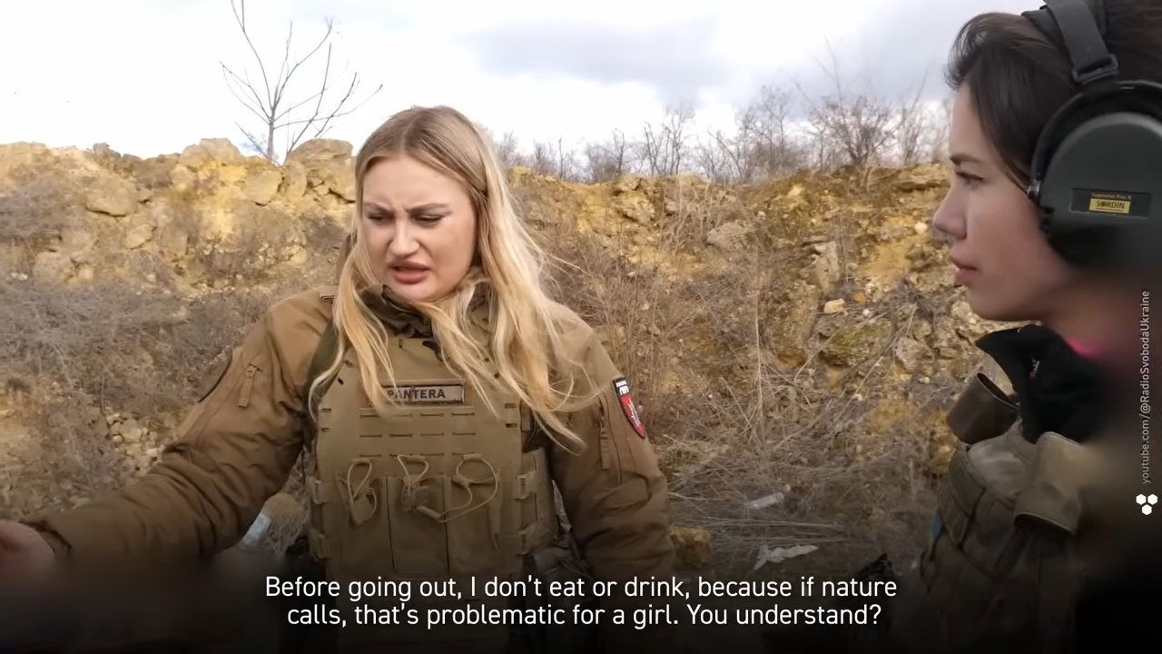 Watch what happens when women fight on the front line