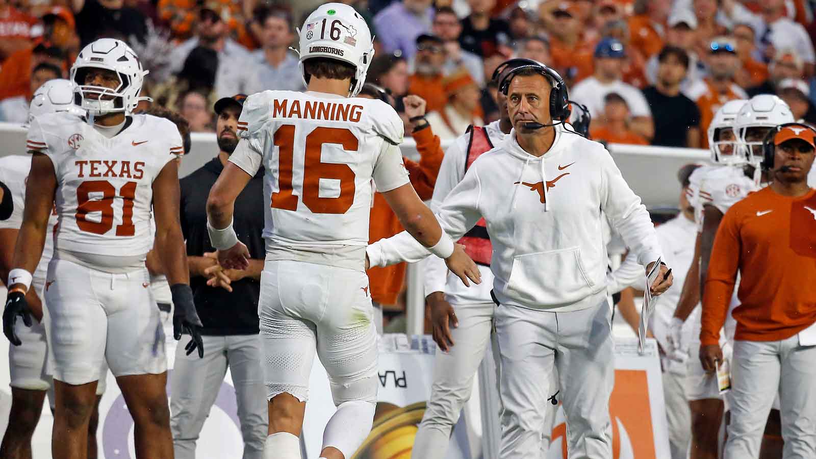 Texas HC Steve Sarkisian drops eye-opening claim on Arch Manning ...