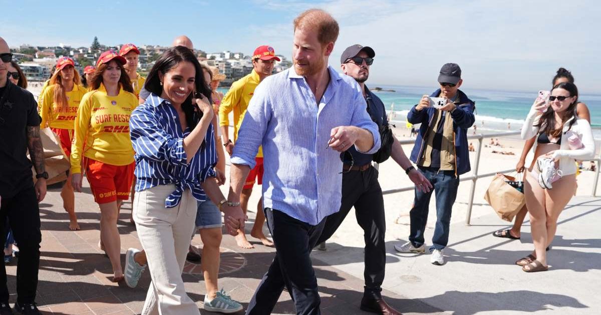 Meghan Markle and Prince Harry recreate their most iconic Aussie memory ...