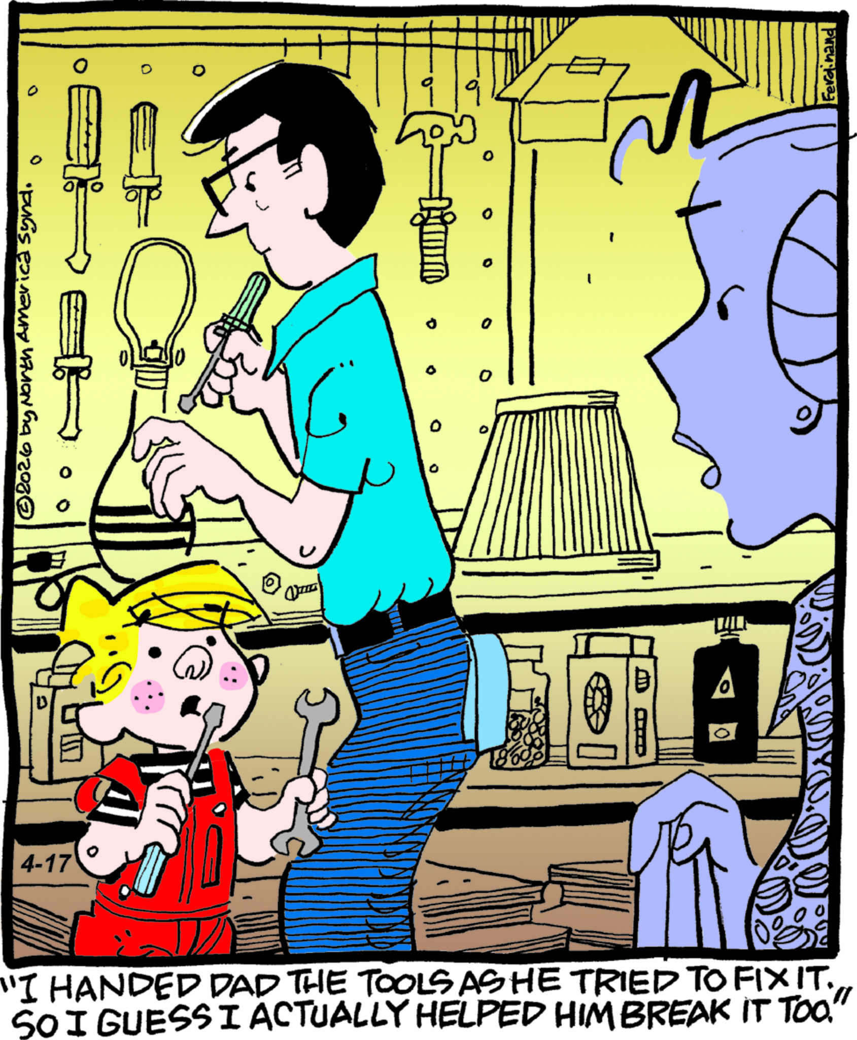Dennis the Menace by H Ketcham, M Hamilton & R Ferdinand