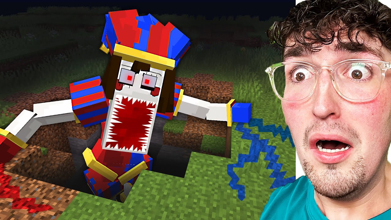 I Scared My Friends as Amazing Digital Circus in Minecraft