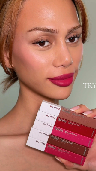 Maybelline Super Stay Matte Ink try on that lasts all day