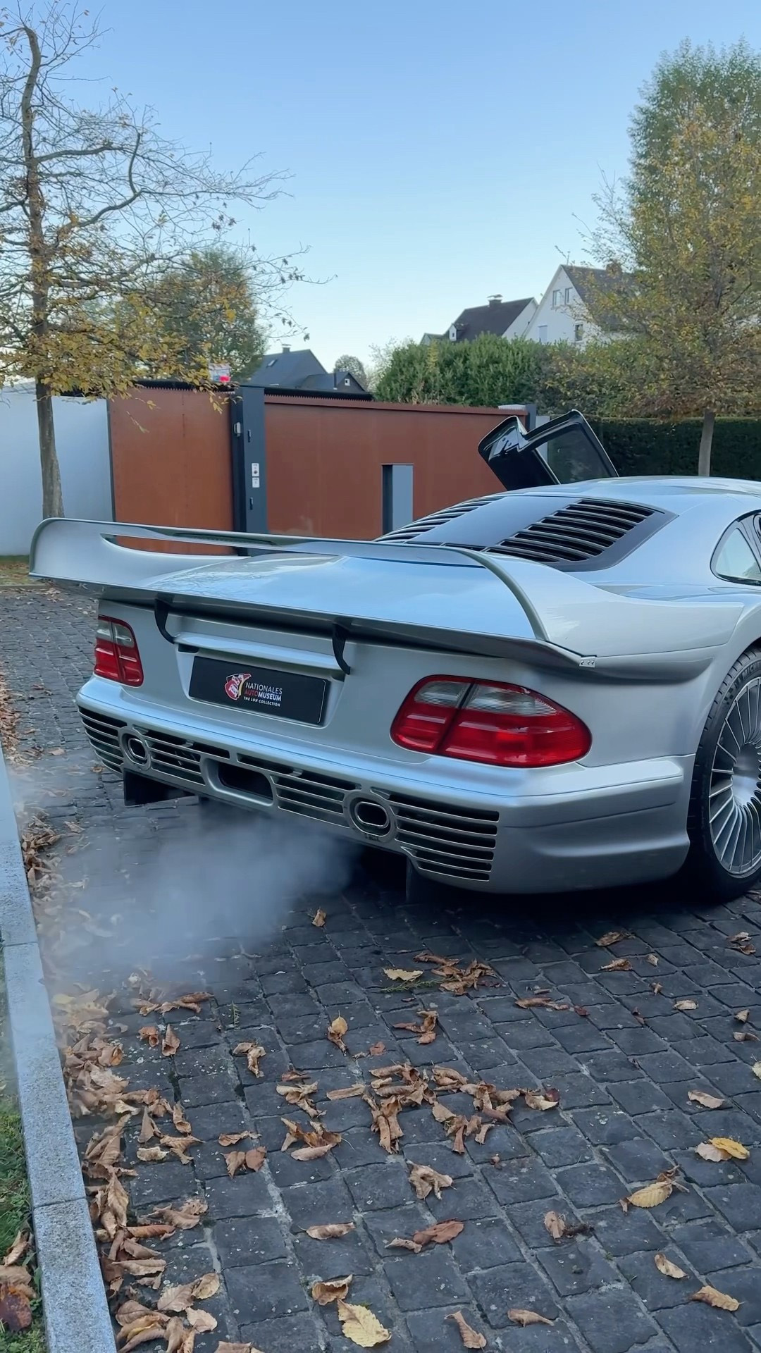 Mercedes CLK GTR with Raw ASMR Engine Sound