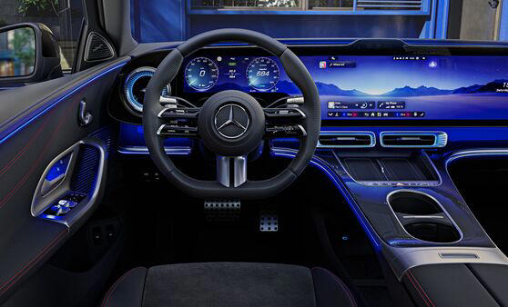 Screens galore: Mercedes-Benz reveals C-Class EV interior ahead of ...