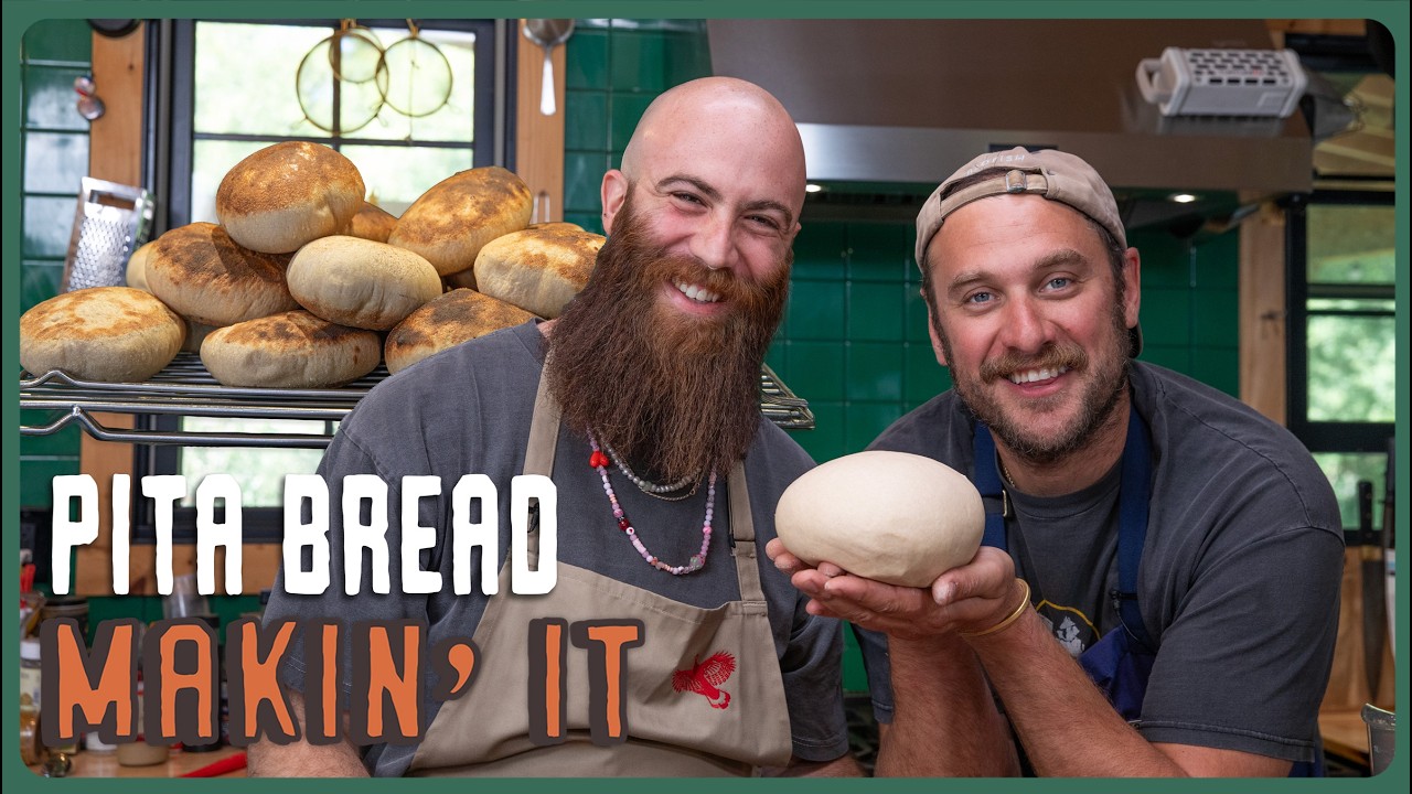 How to bake fresh pita bread at home