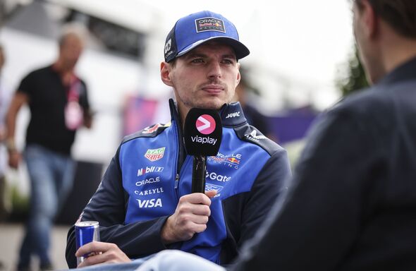 George Russell offers blunt seven-word comment on Max Verstappen ...