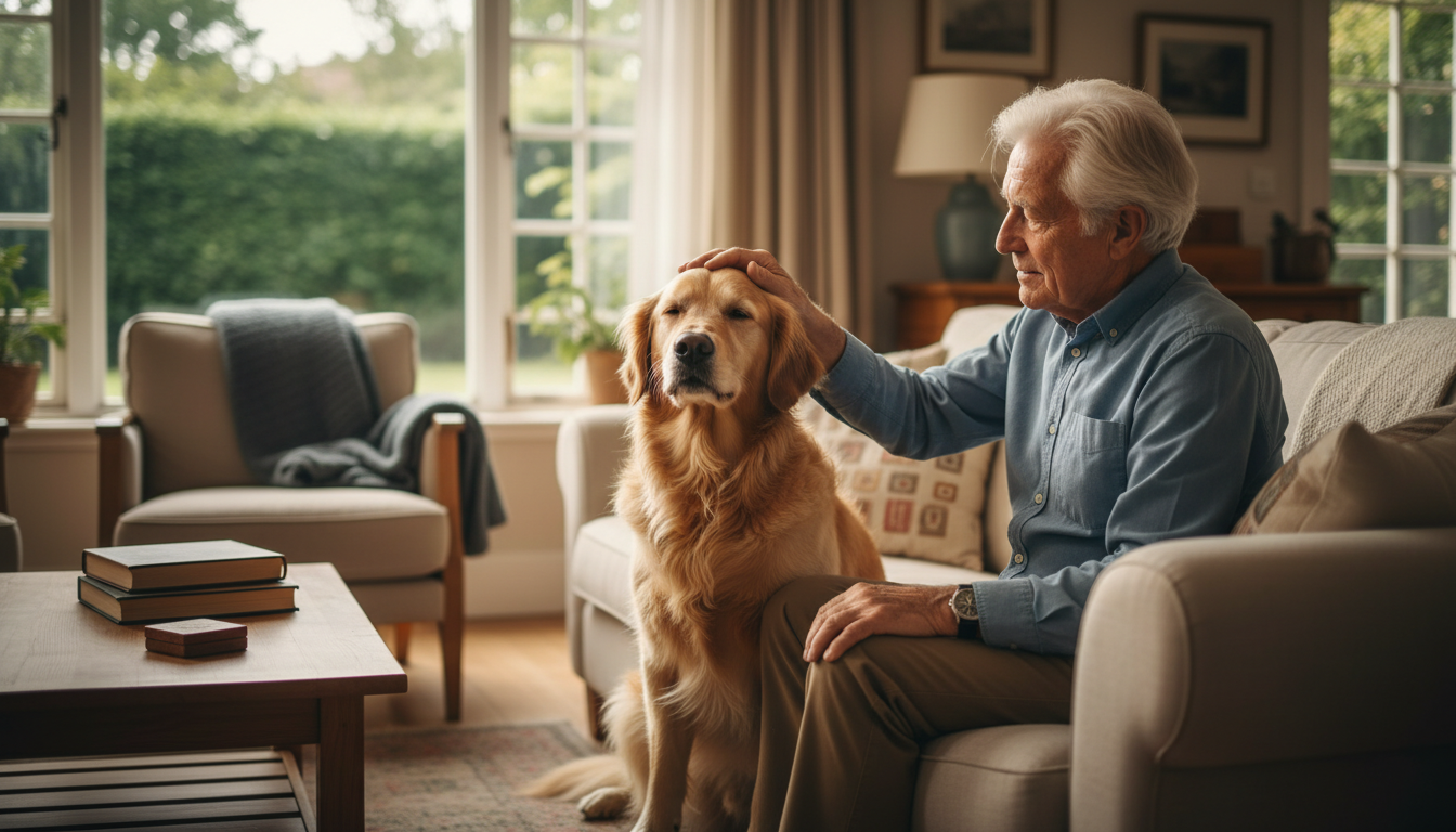 Why golden retrievers make themselves right at home with grandparents