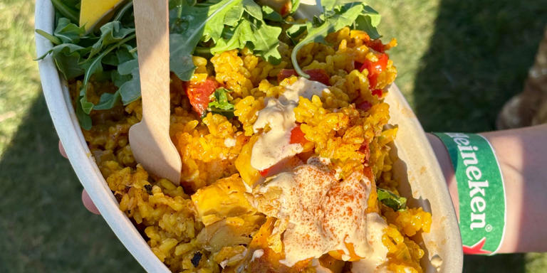 I went to Coachella & saw everyone eating this unexpected festival food