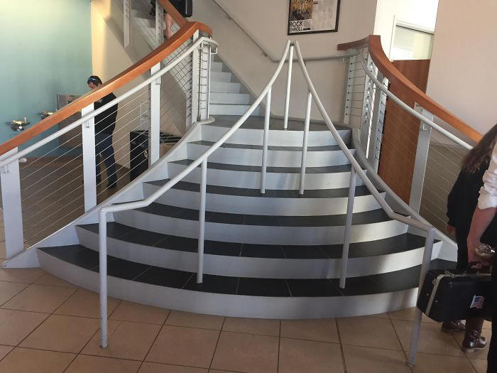 40 stair design fails that may result in some serious injuries