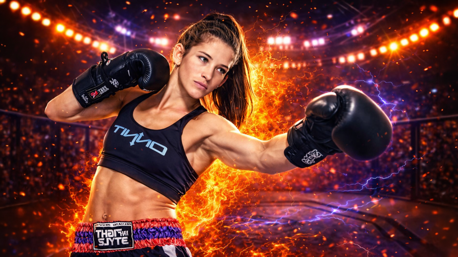 The queen of kickboxing has insane footwork - Van Soest technique breakdown