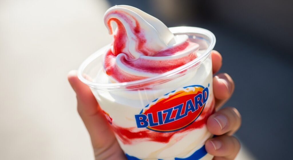 I tried Dairy Queen’s new strawberry angel food cake Blizzard and didn ...