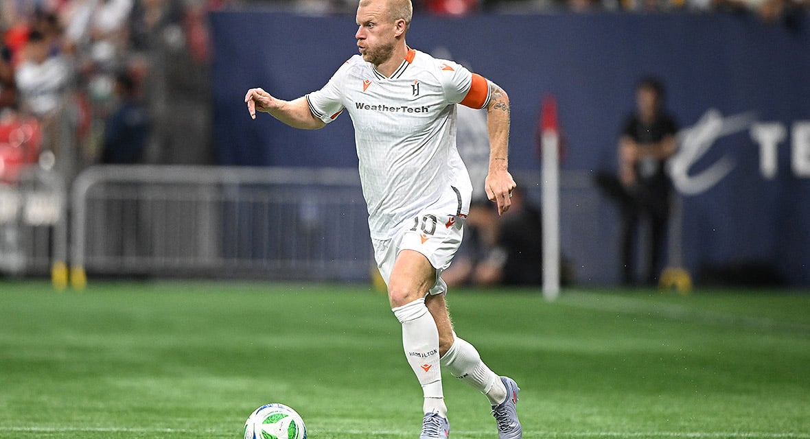 After testicular cancer surgery, Forge FC's Kyle Bekker wants men to ...