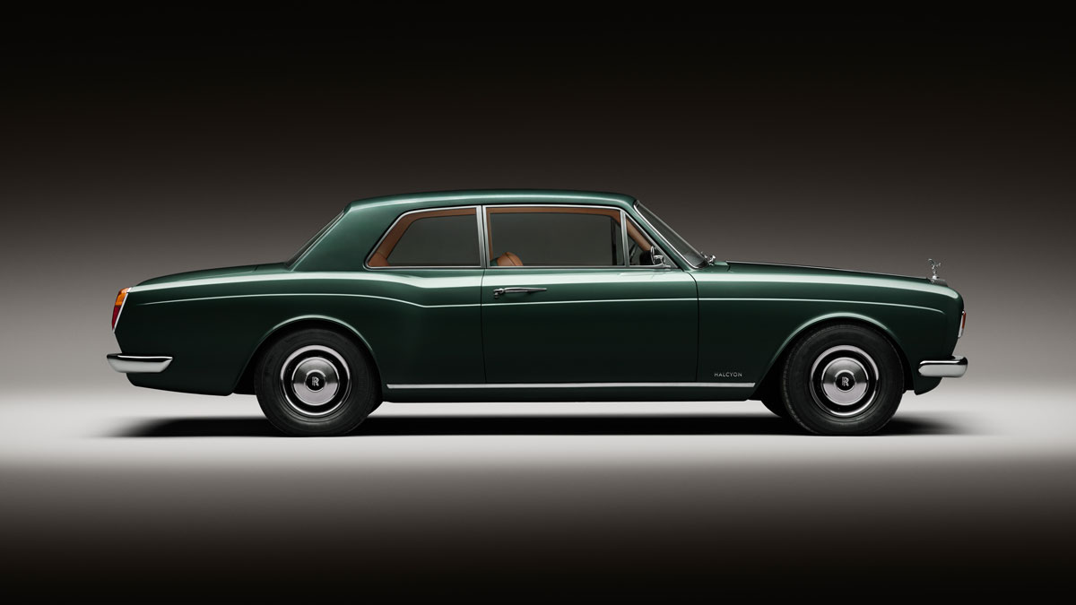 A Rolls-Royce Corniche restomod by Halcyon in photos
