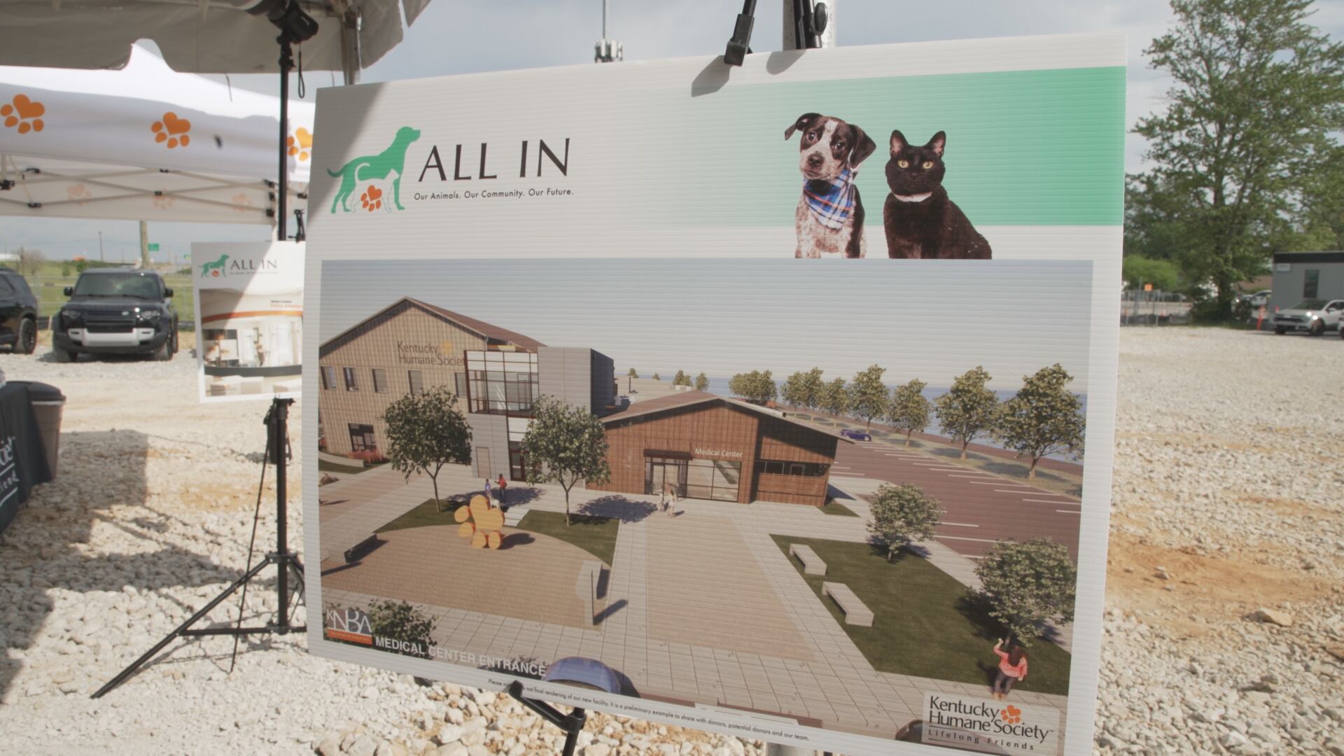 Kentucky Humane Society breaks ground on new animal and community campus