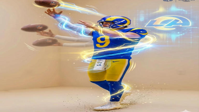NFL redesign and football identity: Los Angeles Rams unveil new ...