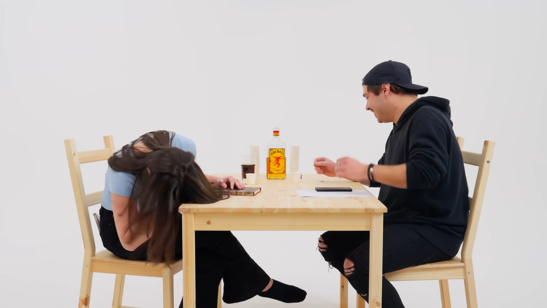 We couldn’t even finish one joke without laughing nonstop