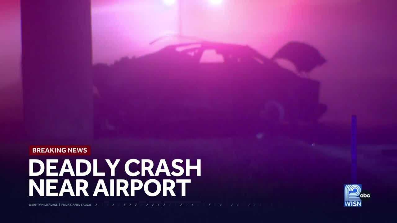Deadly overnight crash near Milwaukee Mitchell Airport kills driver