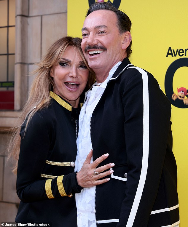 Craig Revel Horwood shows off his new look as he debuts a moustache at ...