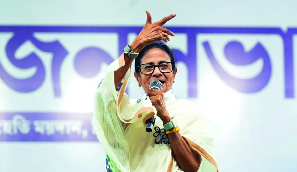 Delimitation a conspiracy to delete voter names, alleges Mamata Banerjee