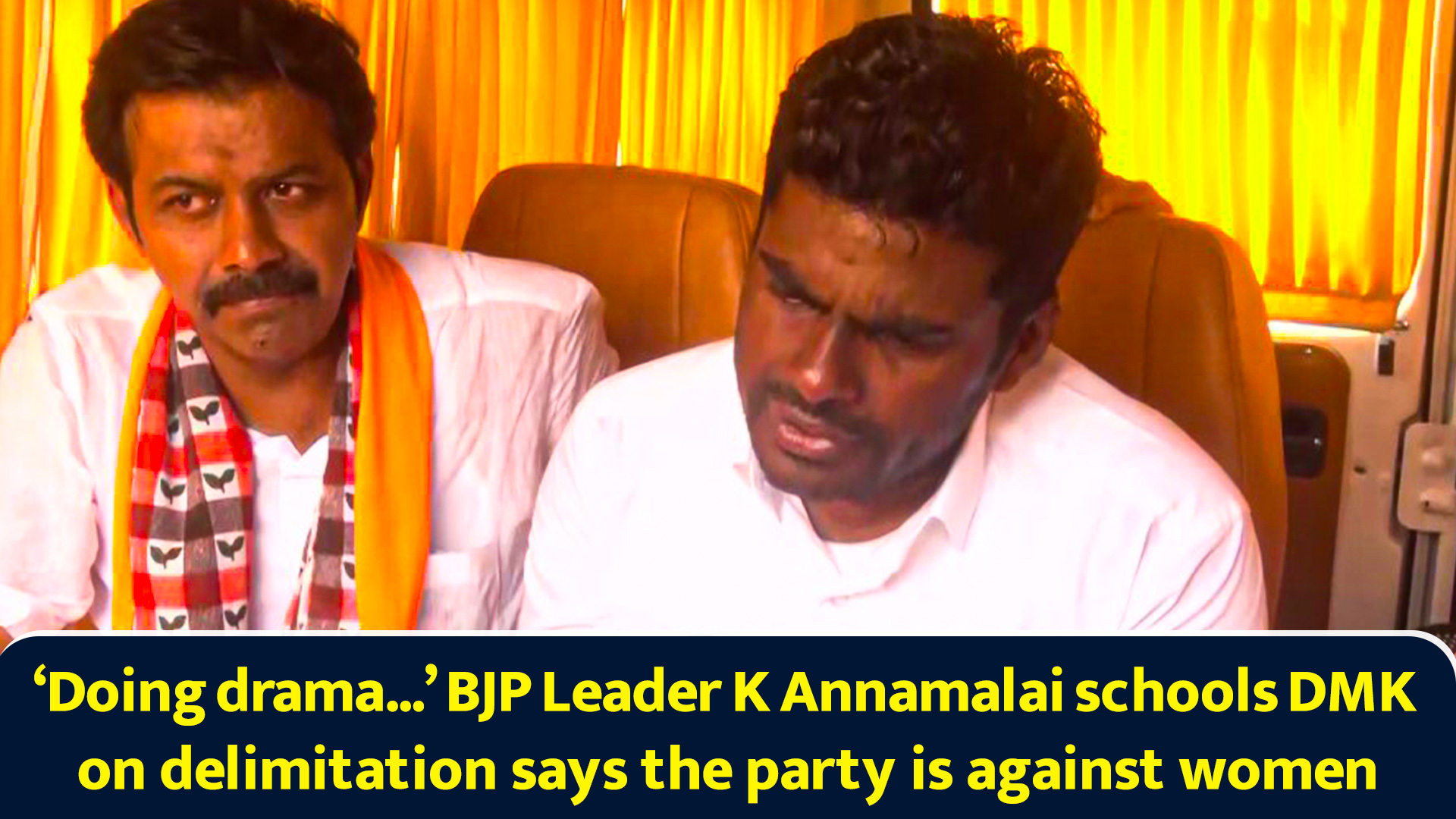 ‘Doing drama...’ BJP Leader K Annamalai schools DMK on delimitation ...