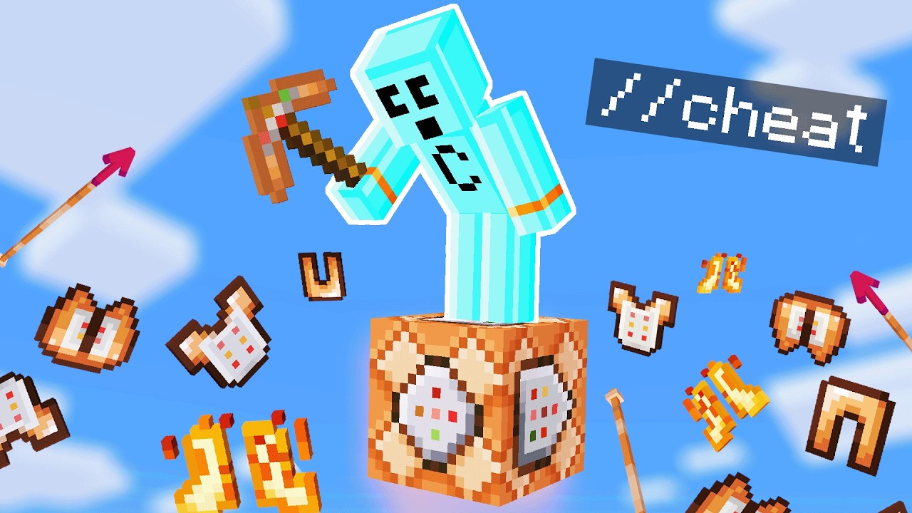 Surviving in a Minecraft world controlled by one command block