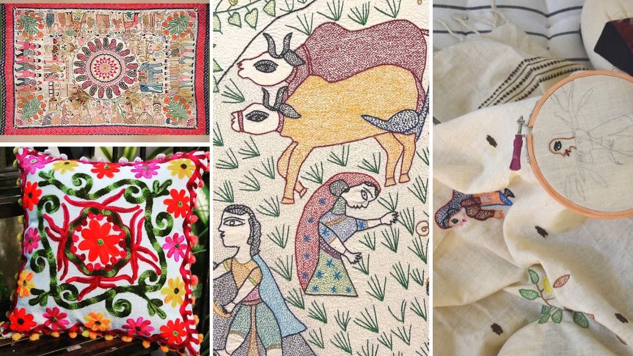 Bihar’s Sujani embroidery: 18th-century art where women turned old ...