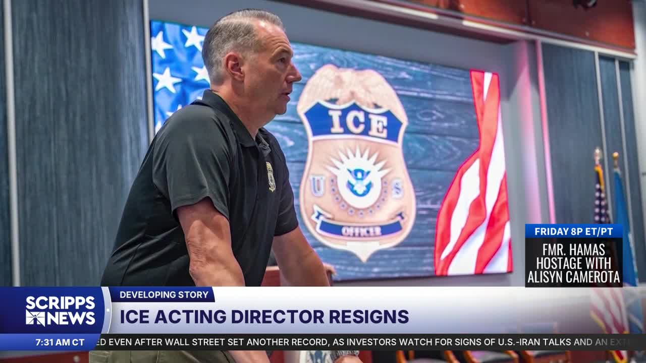 ICE acting director Todd Lyons will resign at end of May, DHS says
