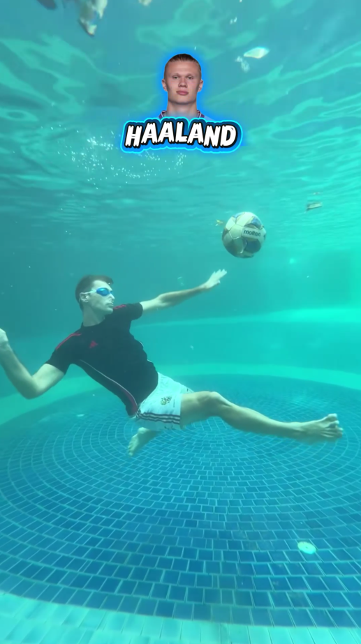 Last player standing underwater football guessing