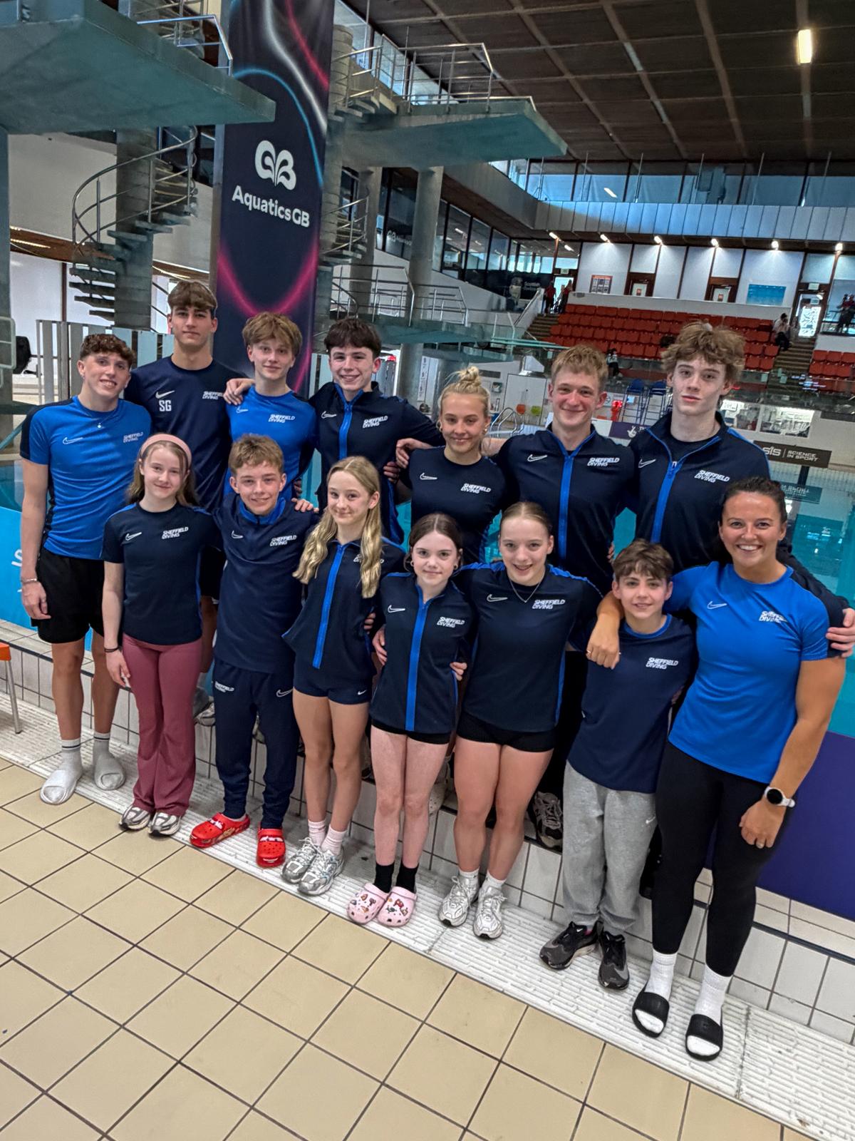 Powerhouse squad from Sheffield Diving dominated the boards at the 2026 ...