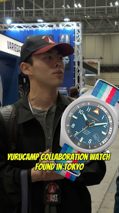 Unknown Japanese watch brand discovery in Tokyo street interview