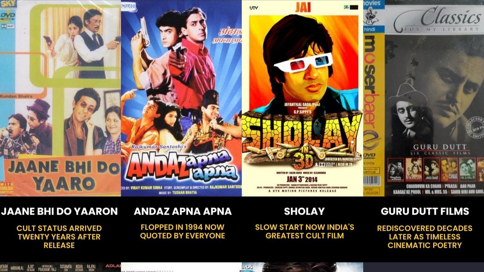 Movie suggestions: 8 classic Bollywood movies that define Indian cinema