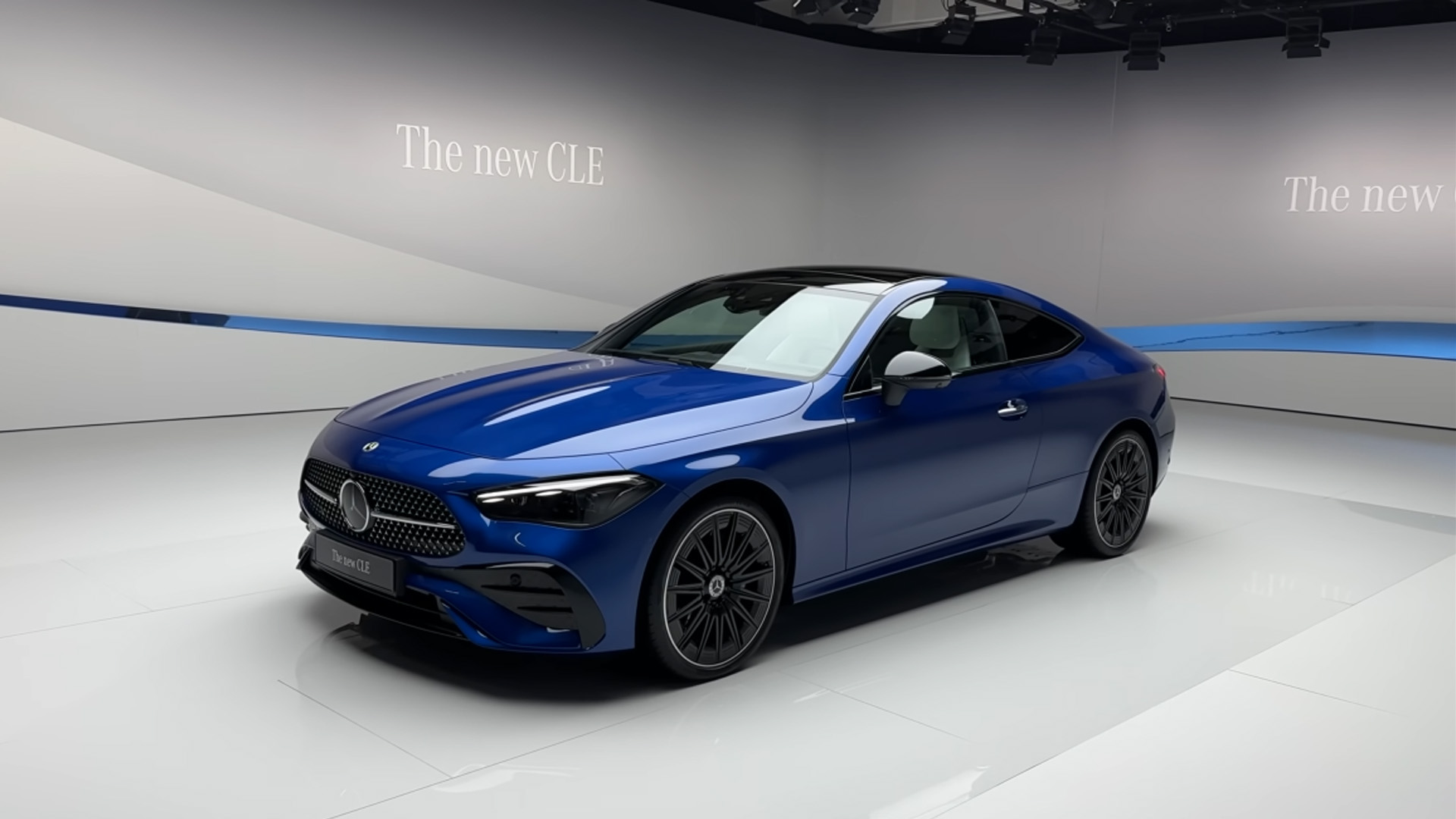 Mercedes CLE coupe design and cabin details
