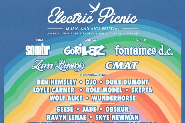 Electric Picnic 2026 expands confirmed line-up with more than 40 new acts